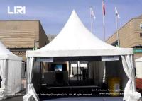 China Plain PVC Sidewalls Aluminium Pagoda Tent For National Games PRC for sale