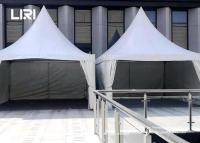 China Plain PVC Sidewalls Aluminium Pagoda Tent For National Games PRC for sale