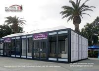 China Waterproof Hard Walls Aluminum Modular Tent For Passage Aisle for sale
