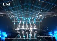 China 40m Wide Outdoor Event Tents With White Color PVC Covers Built On Flooring Deck for sale