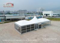 China Aluminium Alloy Modular Dome Tents With Glass Windows Doors for sale