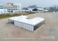 China Aluminium Alloy Modular Dome Tents With Glass Windows Doors for sale