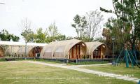 China High Class Luxury Glamping Tents Hotel With Furniture Air Conditioning for sale