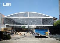 China 22x35m Arcum Tent 8m Side Height For Basketball Sport Colorful PVC Fabric for sale