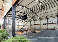 China 22x35m Arcum Tent 8m Side Height For Basketball Sport Colorful PVC Fabric for sale