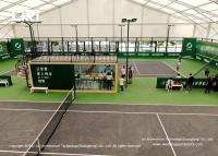 China 30m Width Sport Dome Tent With Eave Extension Translucent Top for sale