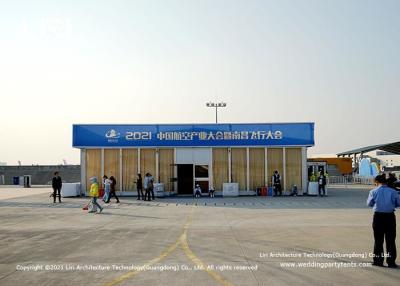China Heat Insulation Thermal Roof Cube Tent For Outdoor Car Showrooms Events for sale