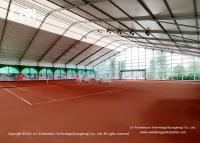 China 40m X 40m Dome Roof Aluminum Arcum Tent For Tennis Courts for sale