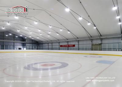 China 25m Aluminum Frame Tent Structure Hard Sandwich Walls For Icerink for sale