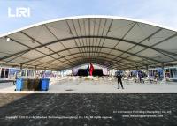 China Multifunctional 40M Width Outdoor Exhibition Tents With ABS Wall for sale