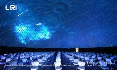 China Waterproof Metal Frame Geodesic Dome Tent 60m Diameter for sale