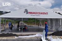 China White Outdoor Event Tents Flame Retardant To DIN4102 B1 for sale