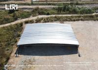 China Warehouse Electric Sliding Shed Outdoor Remote Control Stadium Awning Movable for sale