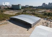 China Warehouse Electric Sliding Shed Outdoor Remote Control Stadium Awning Movable for sale