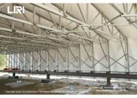 China Warehouse Electric Sliding Shed Outdoor Remote Control Stadium Awning Movable for sale