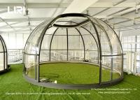 China Crystal Dome House Luxury Glamping Tents With LED Lighting for sale