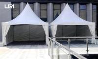 China Outdoor High Peak Privacy Canopy Gazebo Tents 3x3m 4x4m  5x5m 6x6m for sale