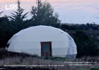 China Wild Campsite Oval Dome Luxury Glamping Tents Flame Retardant for sale