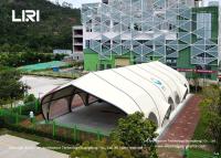 China Shell Shape Waterproof PVC Outdoor Event Tents 30M Length for sale
