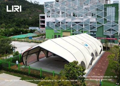 China Shell Shape Waterproof PVC Outdoor Event Tents 30M Length for sale