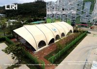 China Shell Shape Waterproof PVC Outdoor Event Tents 30M Length for sale