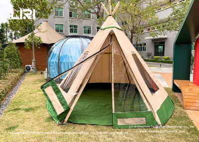 China Waterproof Canvas Small 4m Outdoor Event Tents For Kids Camping for sale