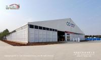 China 40 x 70 White Roof Industrial Storage Warehouse Tent With ABS Sidewall for sale