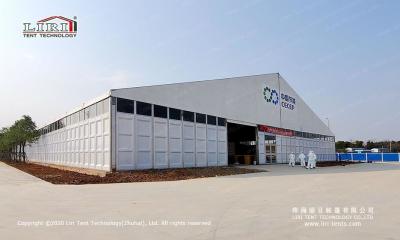 China 40 x 70 White Roof Industrial Storage Warehouse Tent With ABS Sidewall for sale