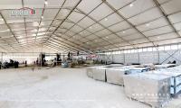 China 40 x 70 White Roof Industrial Storage Warehouse Tent With ABS Sidewall for sale