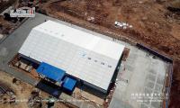 China 40 x 70 White Roof Industrial Storage Warehouse Tent With ABS Sidewall for sale