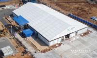 China 40 x 70 White Roof Industrial Storage Warehouse Tent With ABS Sidewall for sale
