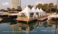 China Pagoda Race Gazebo Tent 6x6 High Peak Marquee For Outdoor Event for sale