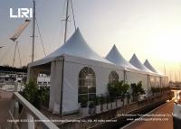 China 3x3m To 10x10m Pagoda Tents With French Windows Sidewalls for sale