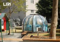 China Diameter 3.5m Crystal Dome House Tent PC Round Shape Ourtdoor Event Activity Show Dining Catering Tent for sale