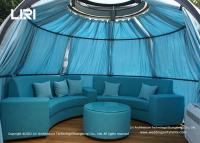 China Diameter 3.5m Crystal Dome House Tent PC Round Shape Ourtdoor Event Activity Show Dining Catering Tent for sale