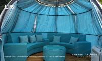 China Garden Starry Bubble House Dome Igloo Tent For Lounge Events for sale