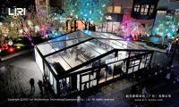 China Event Clear Span Tent Transparent PVC And Black Frame Marquee for sale