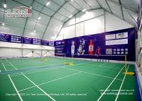 China Fast Installation Polygon Roof Aluminum Structure For Badminton Courts for sale