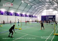 China Fast Installation Polygon Roof Aluminum Structure For Badminton Courts for sale