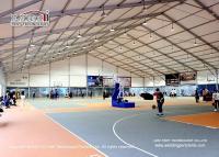 China 40m X 80m X 6m Black PVC Aluminum Clearspan Structure Basketball Hall for sale