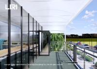 China 190T polyester Double Floor Modular Box For Rreception Meeting Shop Store Show Exhibition Tent Building for sale