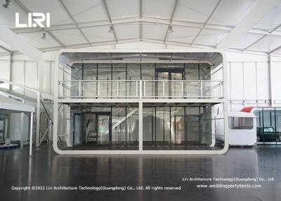 China 10M PVC Layers Double Glamping Pod Hotel Resort Tents For Specialty Store for sale