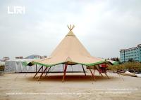China Multi Purpose Luxury Glamping Tents For Event Camping BBQ Catering Marquee for sale