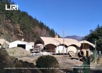 China Luxury Hawaii Glamping Hotel Resort Tent Platform 4.5m Span Width for sale