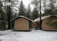 China Luxury Hawaii Glamping Hotel Resort Tent Platform 4.5m Span Width for sale