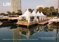 China 6x6m 8x8m 10x10m Aluminum Pagoda Tents For Event Parties UV Resistant for sale