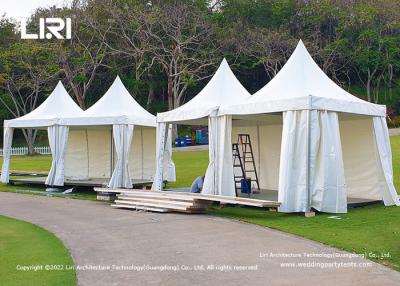 China White Outdoor Portable Canopy Gazebo Beach Shade Camping Garden Pogada Tents for sale