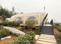 China Luxury Hotel Resort Glamping Family Tent With Bathroom for sale