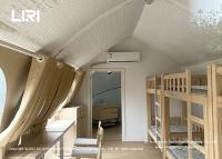 China Luxury Hotel Resort Glamping Family Tent With Bathroom for sale
