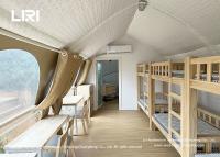 China Luxury Hotel Resort Glamping Family Tent With Bathroom for sale